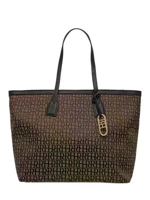 PEDRO DEL HIERRO Monogram-pattern Tote - Brown