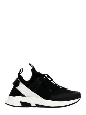 TOM FORD Panelled Sneakers - Black