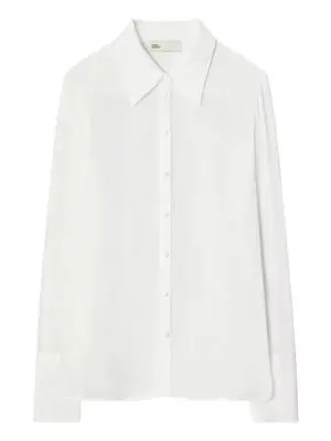 Tory Burch Cuffed Shirt - White