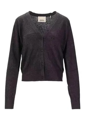 Isabel Marant Carline Buttoned Cardigan - Grey