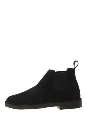 Clarks Suede Chelsea Boots - Black