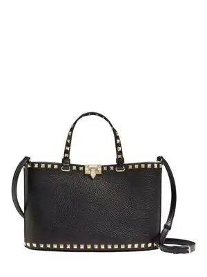 Valentino Garavani Rockstud Tote - Black
