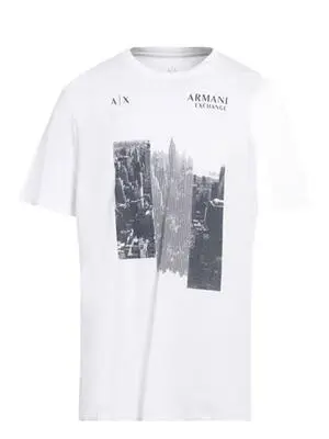 Armani Exchange T-shirt Size Cotton - White