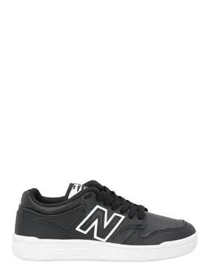NEW BALANCE Leather Sneakers - Black