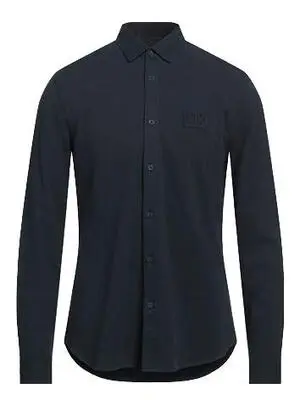 Armani Exchange Shirt Midnight Size Cotton, Elastane - Blue