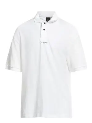 Armani Exchange Polo Shirt Size Cotton - White
