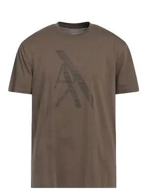 Armani Exchange T-shirt Military Size Cotton - Green