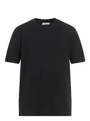 Alpha Studio T-shirt Military Size Cotton, Elastane - Black