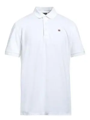 NAPAPIJRI Polo Shirt Size Cotton - White