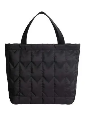 Maison Kitsuné Large Chevron Quilted Tote Bag - Black