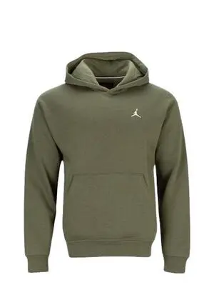 Nike Jordan Brooklyn Fleece Hoodie - Medium Olive/sail