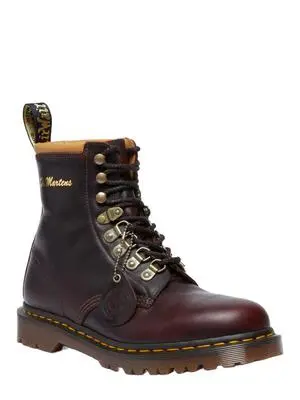 Dr. Martens 1460 Made In England Collar Boots - Brown