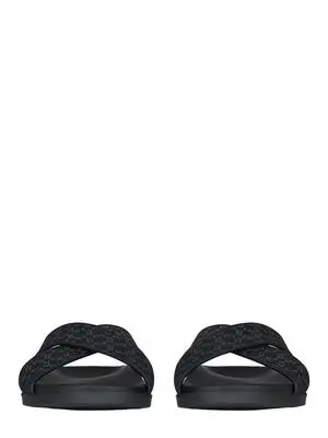 Givenchy G Plage Flat Mules - Black