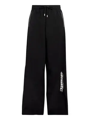 Off-White Logo Print Trackpants - Black