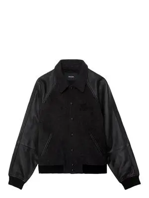 Zadig&Voltaire Benjy Leather Jacket - Black