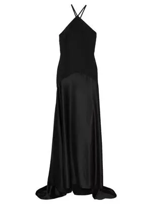 Solace London Halterneck Maxi Dress - Black