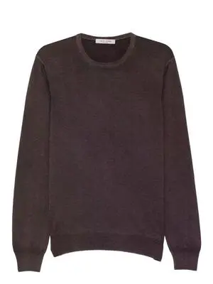 FILERIA Crew-neck Sweater - Brown