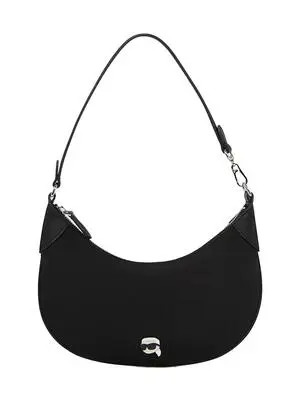 Karl Lagerfeld Ikon Karl Shoulder Bag - Black