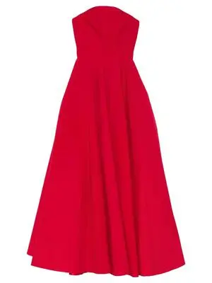 SOLACE LONDON Strapless Maxi Dress