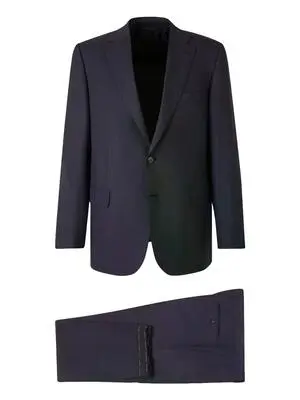 Brioni Single-breasted Suit - Blue