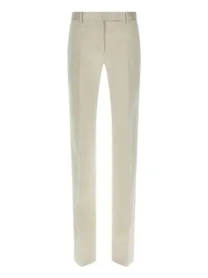 TOM FORD Duchesse Tailored Trousers - Beige