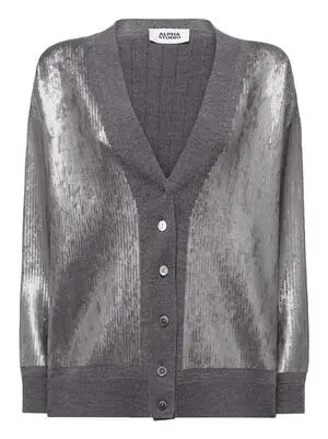 Alpha Studio Cardigan - Dark Gray