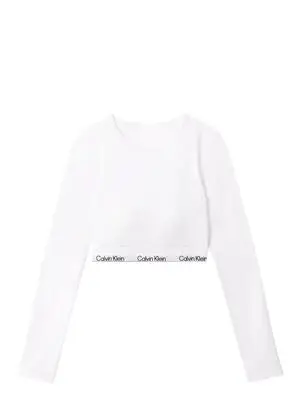 Calvin Klein Icon Long-sleeve T-shirt - White