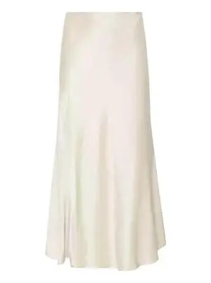 LAPOINTE Bias-Cut Midi Skirt