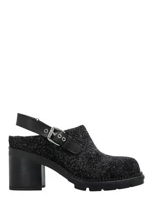 Agl 85mm Franky Buckle-strap Mules - Black