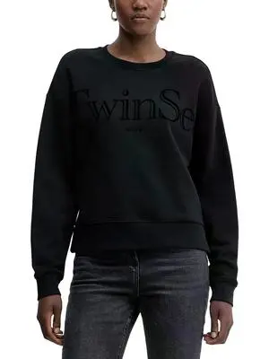 TWINSET Logo-print Sweatshirt - Black