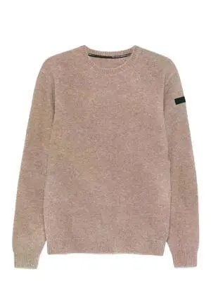 RRD Logo-patch Sweater - Neutrals