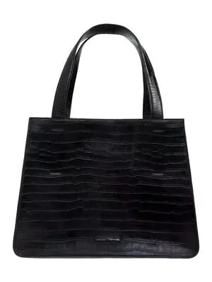 SAMSOE SAMSOE Saclaire Embossed Tote - Black