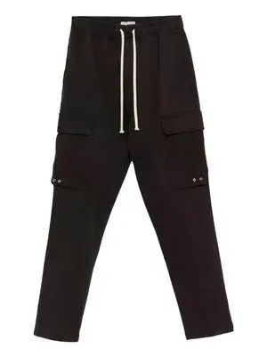 STATE OF ORDER Courier Cargo Drawstring Trousers - Black