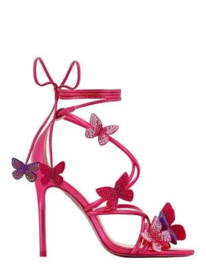 SOPHIA WEBSTER Vanessa Butterfly Heeled Sandals - Pink