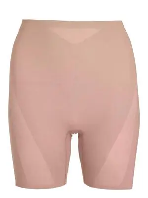 Calvin Klein Sheer-panel Shaping Shorts - Neutrals