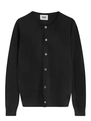 Alpha Industries Alpha Studio Button Cardigan - Black