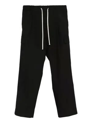 STATE OF ORDER Yak Cargo Drawstring Trousers - Black