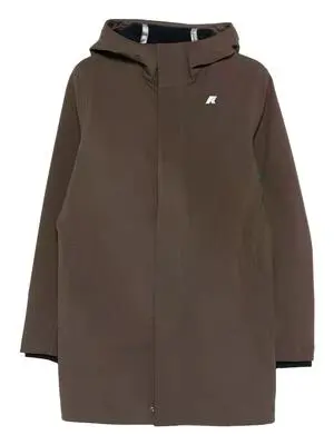 K-WAY Hooded Jacket - Brown
