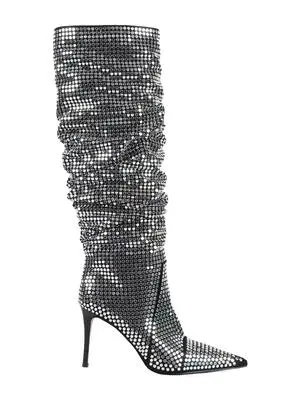 Michael Kors 90mm Embellished Pointed Toe Boots - Black