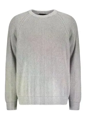MOORER Crew-neck Sweater - Grey