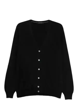 Tagliatore Kieran Buttoned Cardigan - Black