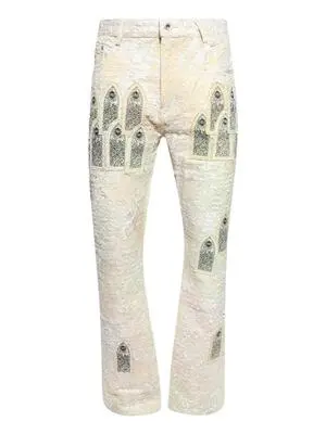 WHO DECIDES WAR BY EV BRAVADO Veil Jeans - Neutrals