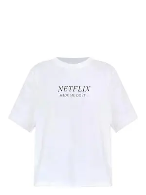 Victoria Beckham Slogan-print T-shirt - White