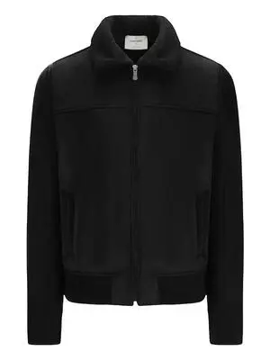 GRAN SASSO Shearling Panelled Jacket - Black