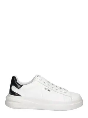 Guess Lace-up Fastening Sneakers - White