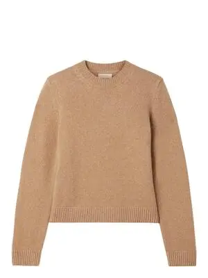Khaite Leta Cashmere Sweater - Brown