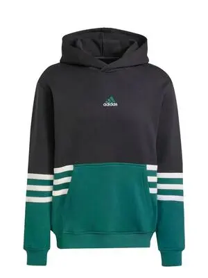 Adidas Archive Cutline Hoodie - Black