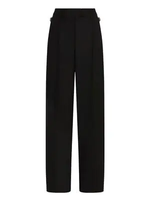 PT TORINO Virgin Wool Trousers - Black