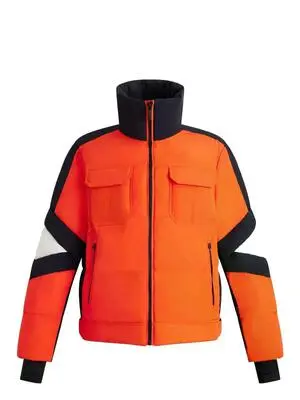 Fusalp Bottrix Colorblock Ski Jacket Orange