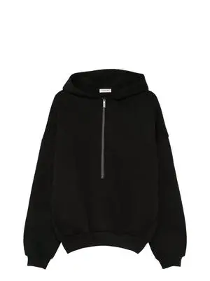 Fear Of God Zip Hooded Sweatshirt - Black